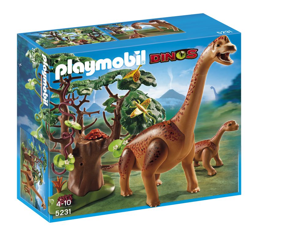 5231 - Brachiosaurus med Baby, Playmobil (Udgået)