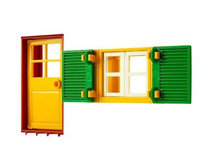 6117 - LEGO® Døre & vinduer (Lego Bricks & More) (Udgået)