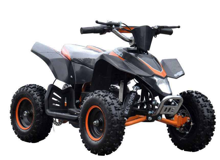 ATV 49cc Mini ATV m/EL Start+Remote Orange/Sort (Udgået)