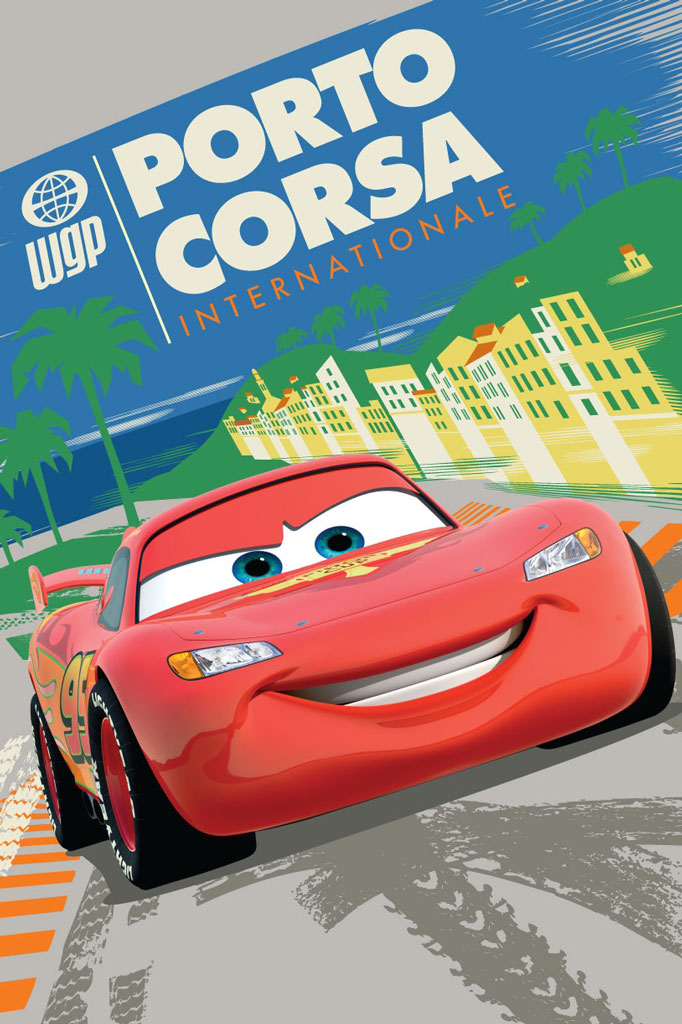 Disney Biler Lynet McQueen Gulvtæppe Design 28 - 80 x 120 cm (Udgået)