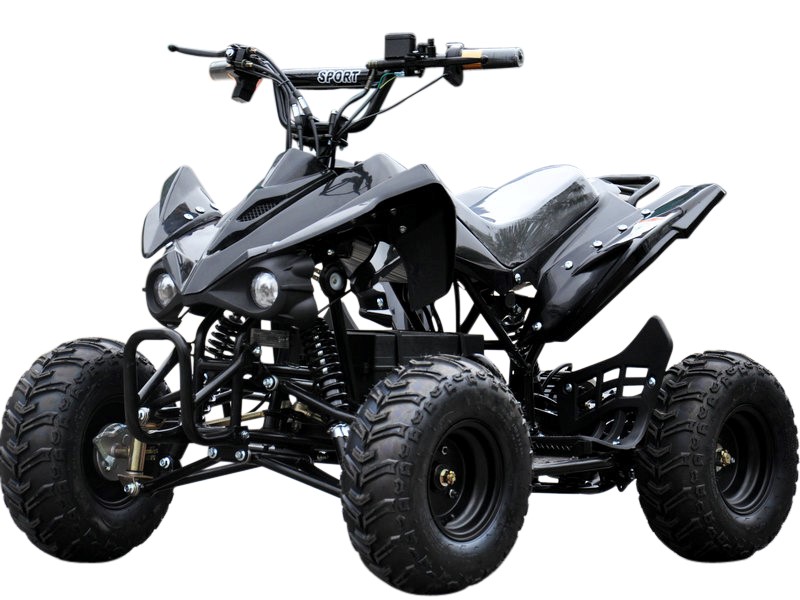 EL ATV Brushless Shaft 800W 48V Sort - Ny model (Udgået)