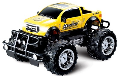 MegaLeg 1:8 Fjernstyret Monster Truck Gul (Udgået)