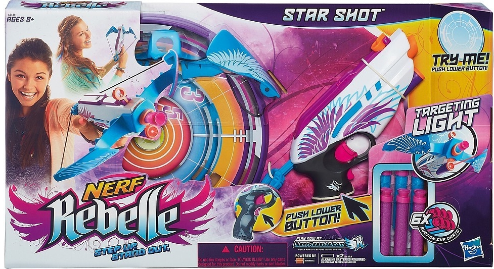 NERF - Rebelle StarShot målskydning (Udgået)