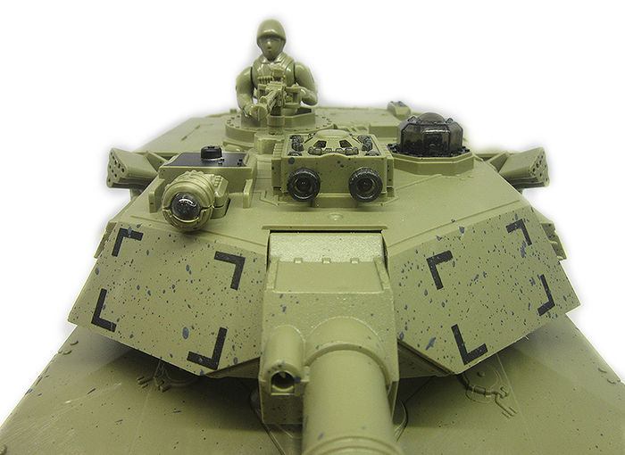 ZEGAN US M1A2 Fjernstyret IR Battle Tank 1:28, 2.4G (99803) (Udgået)