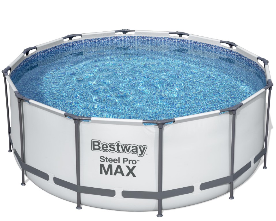 Bestway Steel Pro MAX Frame Pool 366 x 122cm m/filter pumpe, stige mv ...