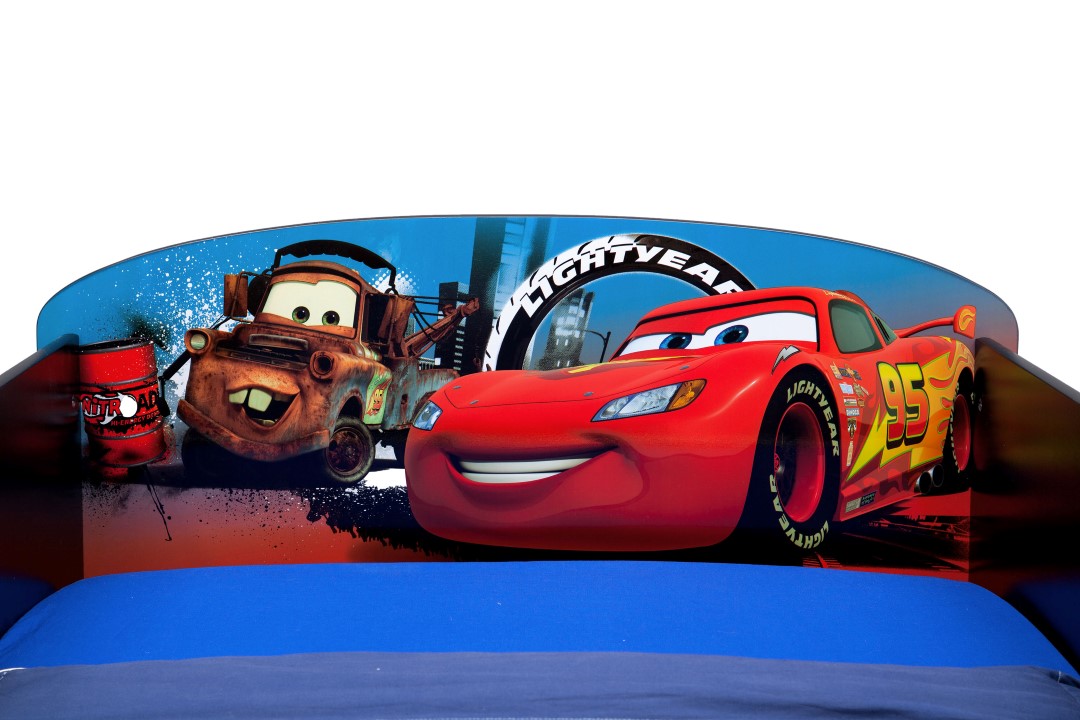 Disney Biler 3 Træ Junior Børneseng v2 (Udgået)