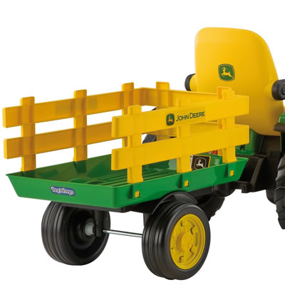 John Deere Ground Force EL Traktor med anhænger 12V Kr. 2.895 - på ...